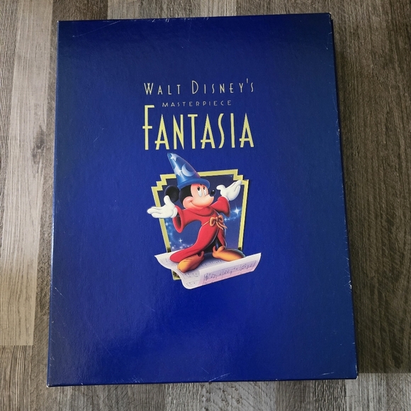 Walt Disney | Media | Fantasia Deluxe Collectors Box Set 991 Vhscd ...